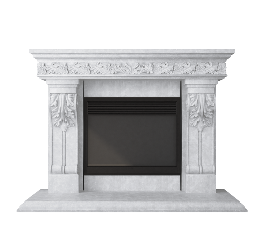 Athena fireplace surround - Precast Mantels