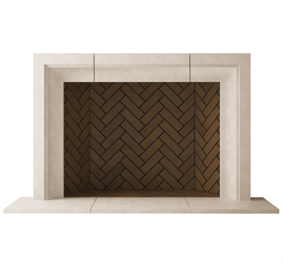 Aria fireplace surround - Precast Mantels