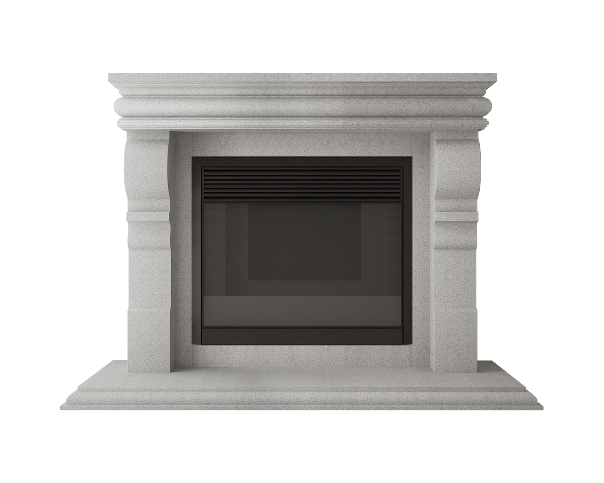 Hamilton fireplace surround - Precast Mantels