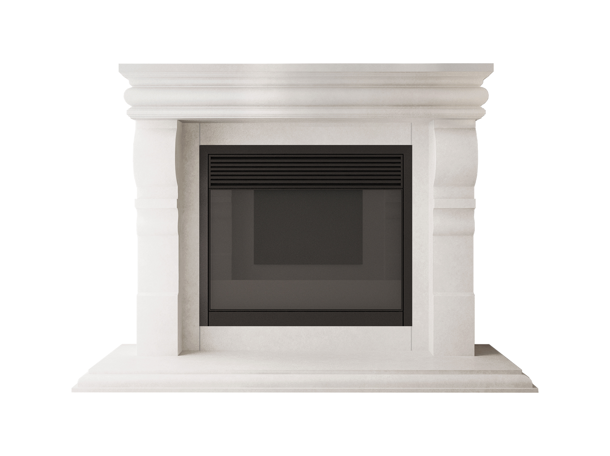 Hamilton fireplace surround - Precast Mantels
