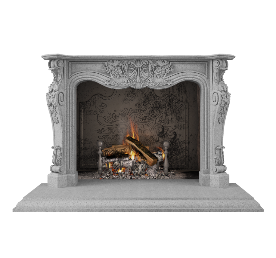 Athena fireplace surround - Precast Mantels