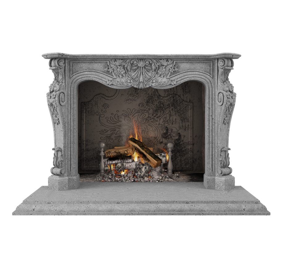 Athena fireplace surround - Precast Mantels
