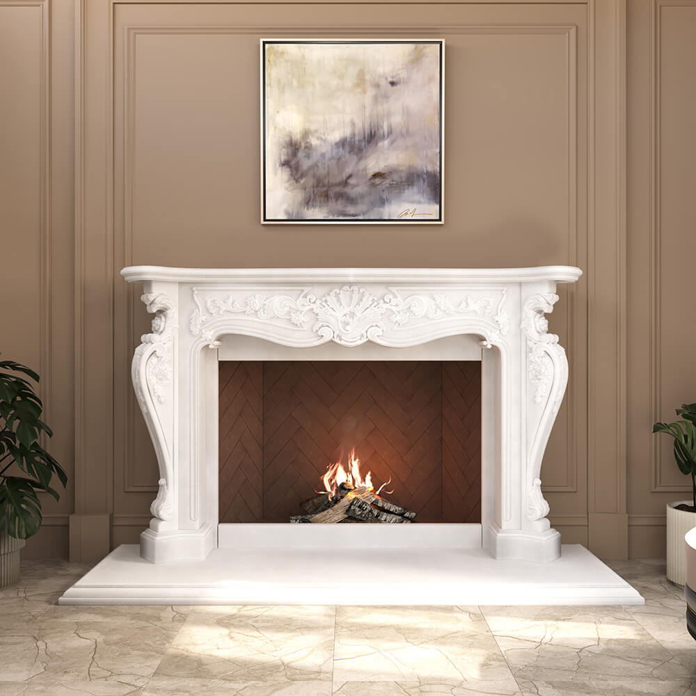 Anahit Fireplace Surround - Precast Mantels