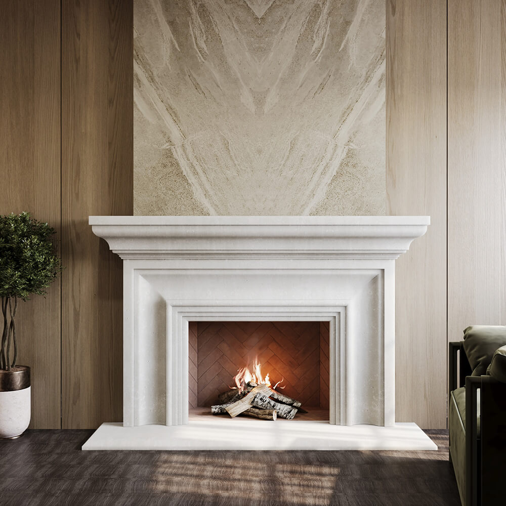 Grand Verona Fireplace Surround | Precast Mantels
