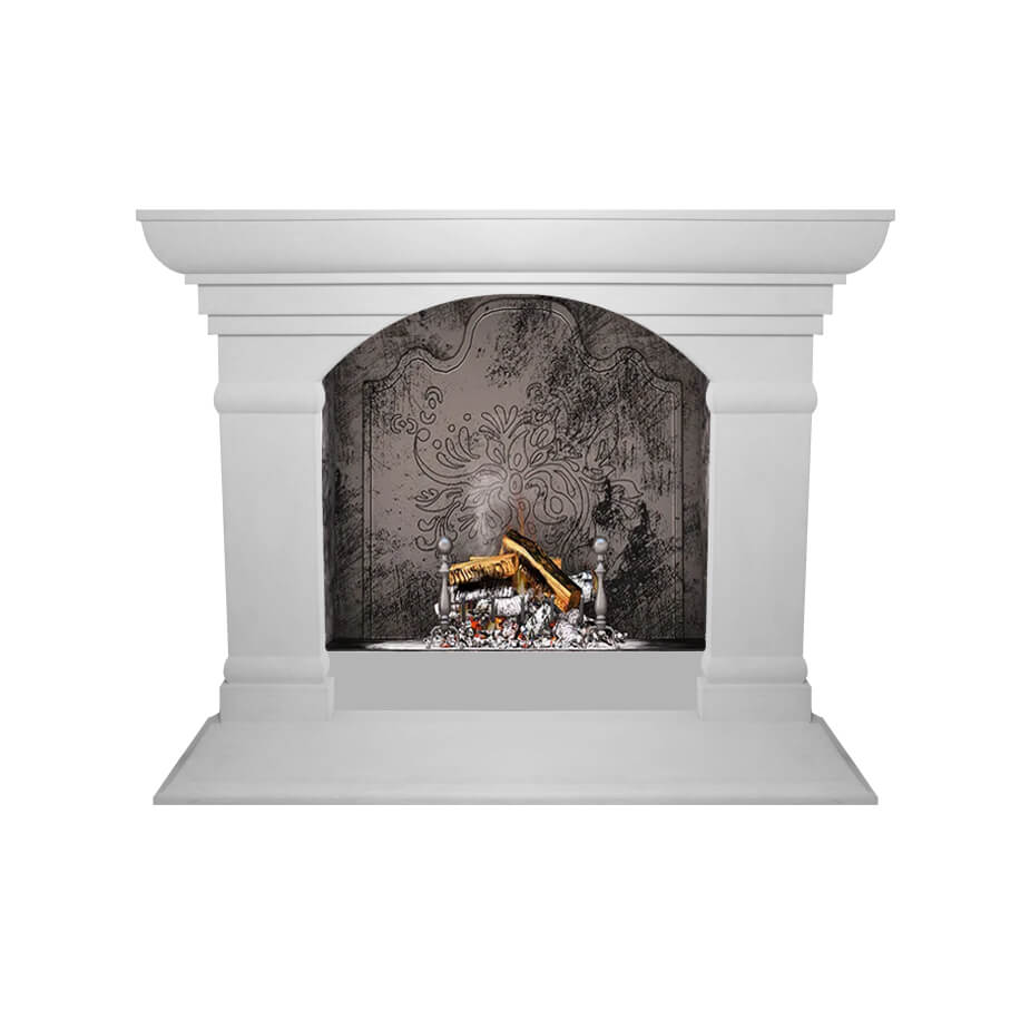Tuscany Arch Fireplace Surround - free shipping in the USA!