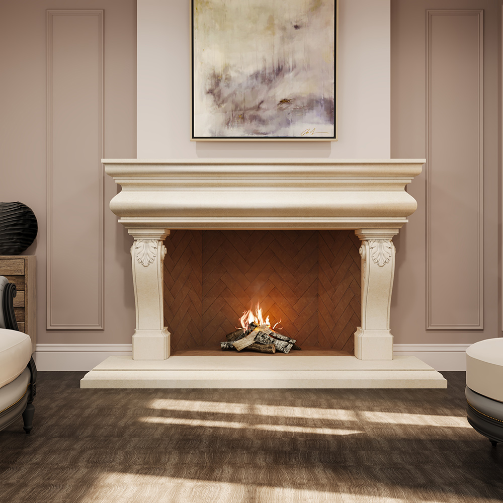 Great Adana Fireplace Surround - Classic Fireplace Mantels